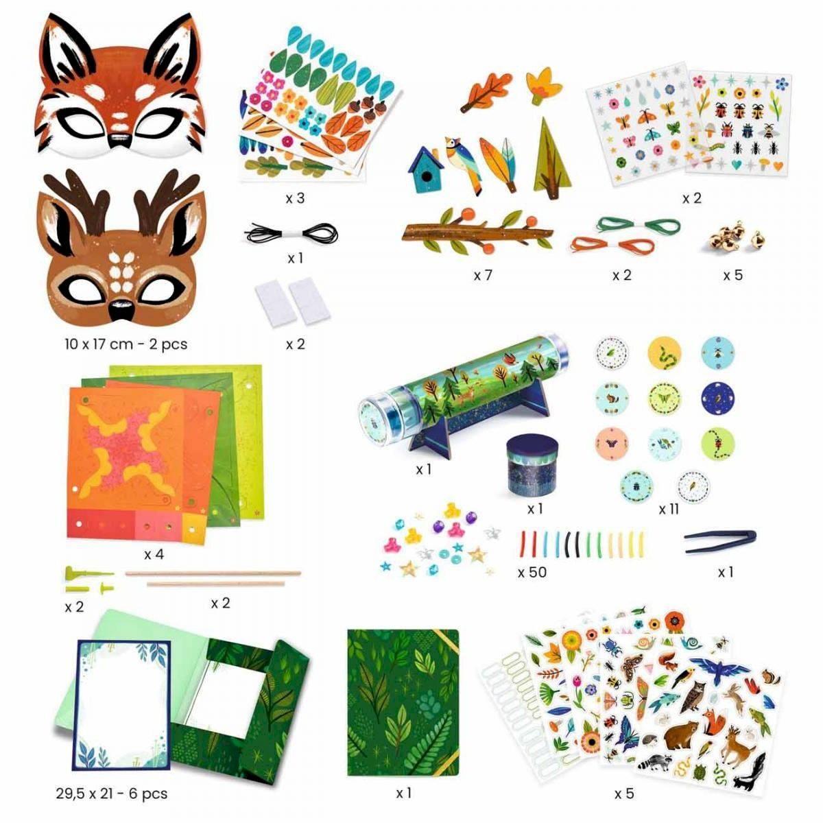 Coffret multi activités Nature - Do It Yourself - Djeco - Rêve de Lutin